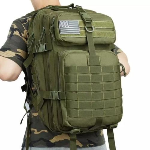 Jual Ransel Tactical Bagpack 3P 50L Ransel Army Bag Tas Tactical Green ...