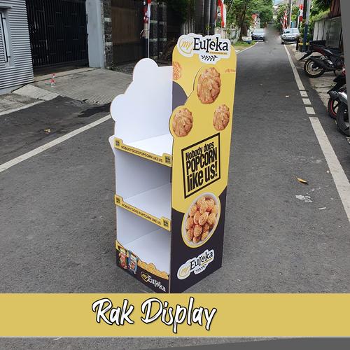 Jual RAK DISPLAY BAHAN CORRUGATED 6 MM FULL PRINT 120X40X40CM - Jakarta ...