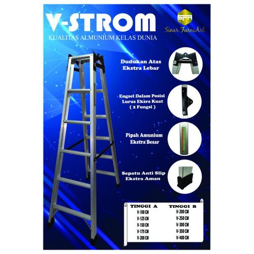 Jual TANGGA LIPAT GRAND JUMBO 2 METER / 1,75 METER / 1,5 METER - TANGGA ...