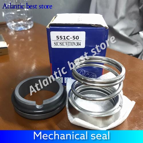 Jual Mechanical Seal 551C-50 SIC//SIC/ VTN/ 304 AS 50mm Terbaru ...