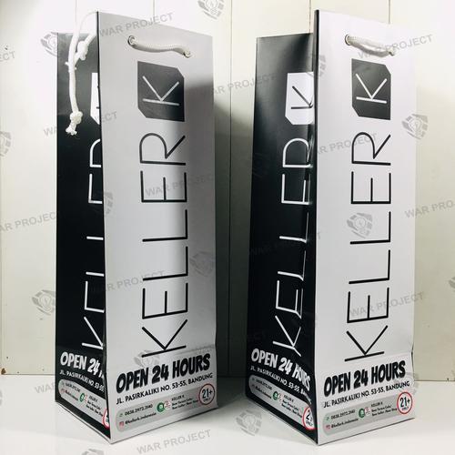 Jual Paperbag botol custom ukuran 12x12x37cm - Kota Bandung - War ...