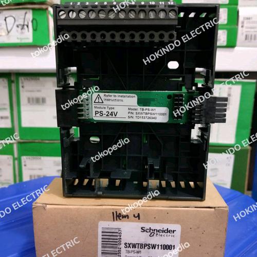 Jual SCHNEIDER TERMINAL BASE TB-PS-W1 PS-24V SXWTBPSW110001 ORIGINAL ...