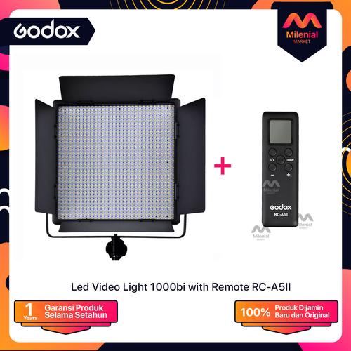 Jual Godox LED 1000Bi II 1000 Bi II Bi-Color DMX LED Video Light ...