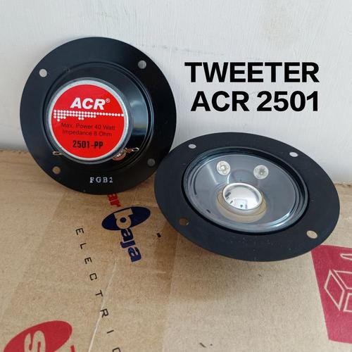 Jual Tweeter ACR 2501 PP 2501PP Bulat Single Magnet Original - Kota ...
