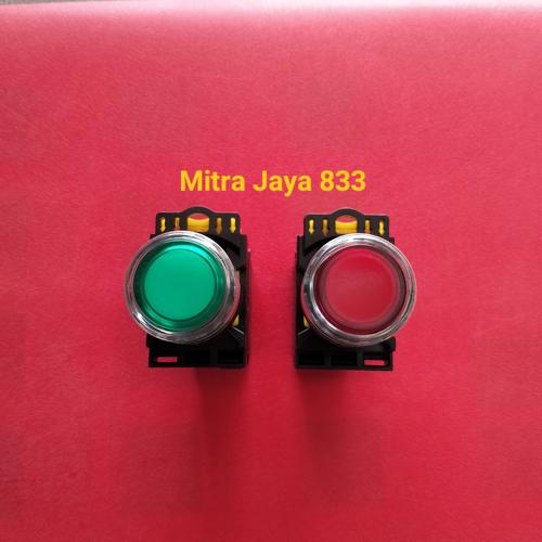 Jual Push Button With Lamp/LED 22mm Fort - Merah - Jakarta Pusat ...