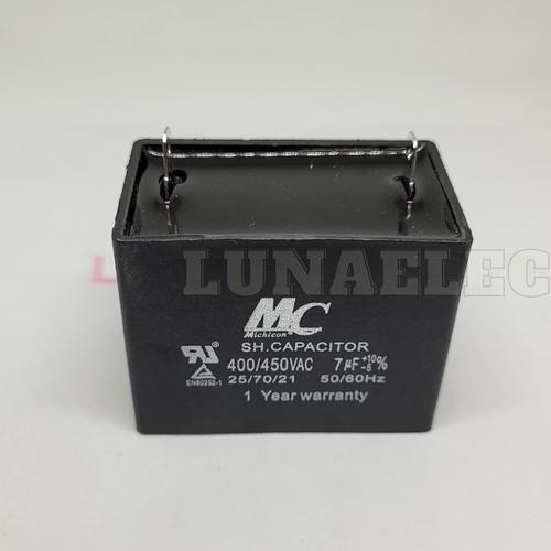 Jual Kapasitor Kotak 7uF 450VAC Michicon MC Capacitor - Jakarta Barat - Luna Electronics | Tokopedia