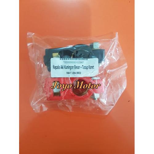 Jual KEPALA AKI KLEM ACCU MOBIL TERMINAL SET KUNINGAN BESAR N70 ...