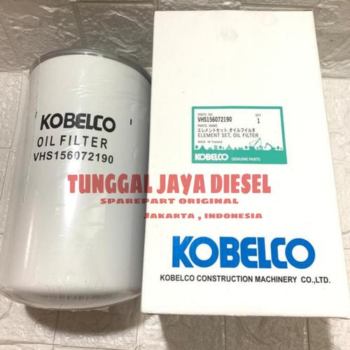 Jual Element Filter Oil Oli SK200-8 SK 200-8 Kobelco VHS156072190 156072190 - Jakarta Utara ...