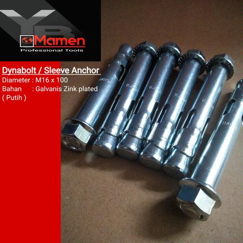 Promo dynabolt m16x100 Dinabolt M16 galvanis putih - Jakarta Timur - YB ...