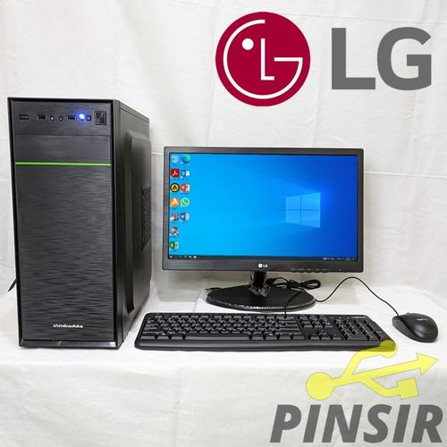 Jual Paket PC Komputer Intel Core I5 RAM 16GB SSD 240GB LED Monitor 19 ...