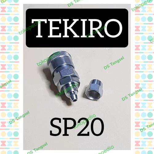 Jual TEKIRO QUICK COUPLER SP20 - KOPLER ANGIN KOMPRESOR SP 20 - Kota ...