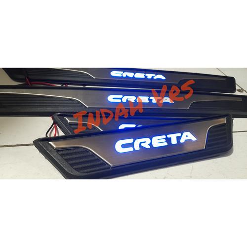 Jual Door Sill plate Samping Hyundai Creta 2022 Up Led - Jakarta Pusat ...