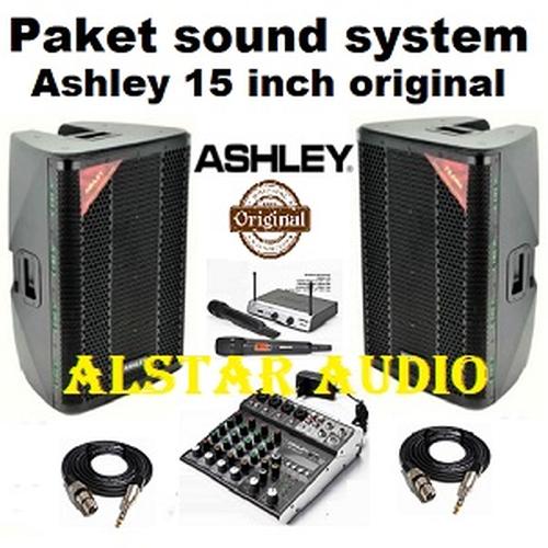 Jual Paket Sound System Speaker Aktif ASHLEY ZOOM 15A ORIGINAL 15 INCH - Jakarta Barat - ALSTAR ...