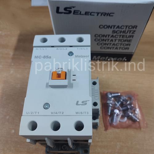 Jual Magnetic contactor Kontaktor MC 85a MC85a MC85 coil 220V AC LS ori ...