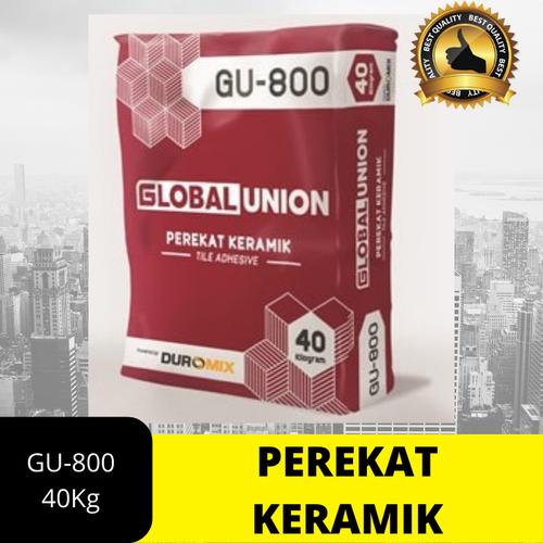 Jual GU 800-Perekat Keramik-Semen Mortar- Global Union 40kg - Kota ...