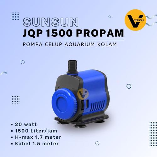 Jual SUNSUN JQP 1500 PROPAM Pompa Aquarium Celup Kolam Submersible Pump ...