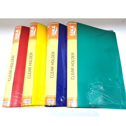 Jual Clear Holder / Map Dokumen Plastik. Document Keeper Isi 40 Lembar ...