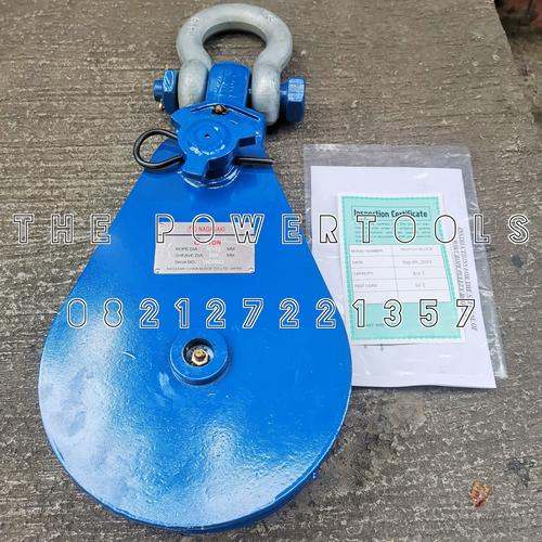 Jual SNATCH BLOCK 8 TON NAGASAKI WIRE ROPE PULLEY BLOCKS - Jakarta ...