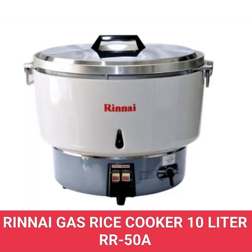 Jual RINNAI GAS RICE COOKER 10 LITER RR 50 A PENANAK NASI BESAR GAS LPG ...