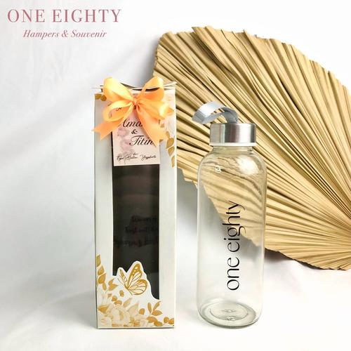 Jual SOUVENIR PERNIKAHAN TUMBLER BOTOL KACA CUSTOM SOUVENIR WEDDING ...