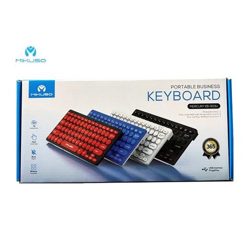 Jual Keyboard Mini Mikuso KB-003U Keyboard PC Portable Keyboard ...