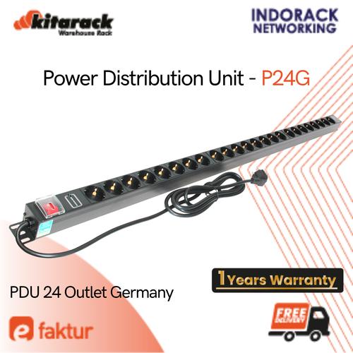 Jual Kitarack PDU Power Distribution Unit 24 Germany Outlet 16A Panjang ...