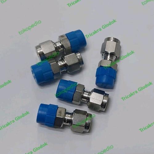 Jual male connector ss316 4mm x 1/8/male connector 4mm x 1/8/bukan 4mo-1-2 - Jakarta Barat ...