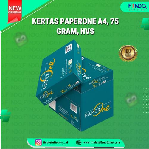 Jual kertas paperone A4, 75 gram, hvs - Kota Depok - FINDOSTATIONERY_ID ...