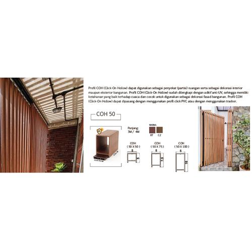 Jual Plafon Duma Click On Hollow (Plafon WPC Click On Hollow ...