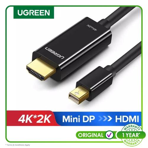 Jual Ugreen Mini DP to HDMI 4K cable 1,5M black-20848 - Jakarta Pusat ...
