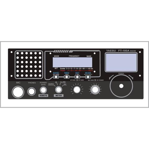 Jual PANEL DEPAN 180 a hf Allband Radio hf - lcd sms1340 - Kab. Blitar ...