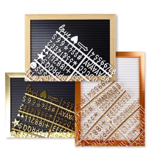 Jual Scoop Papan Huruf / Letter Board Gold 32x23cm 62100501 - Add Huruf ...