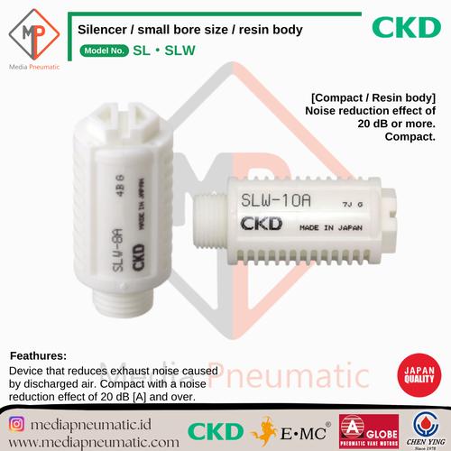 Jual Silencer / small bore size / resin body SLW-8A CKD Japan MP ...