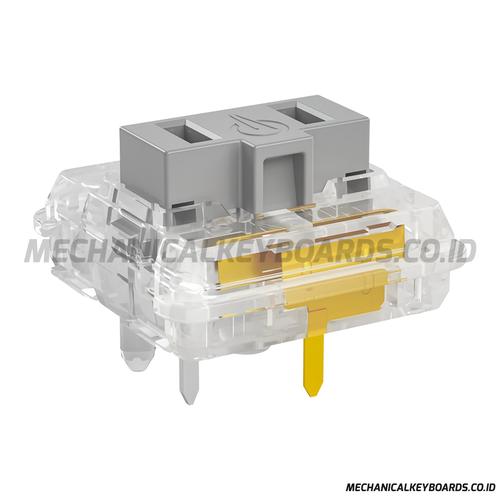 Jual Kailh Choc v1 Crystal Silver Low-Profile Switch (Linear - PCB ...