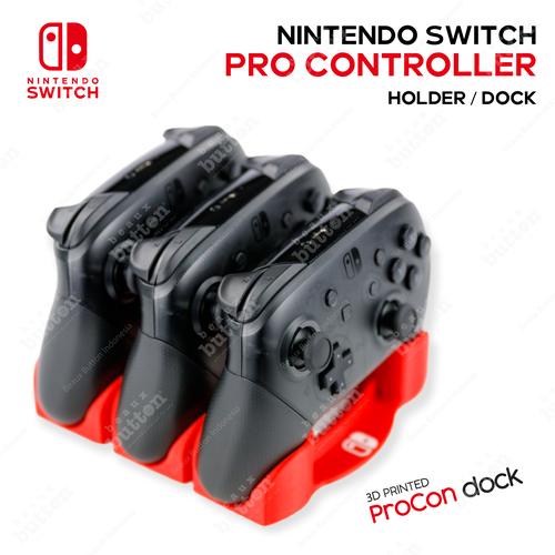 Jual NINTENDO SWITCH PRO CONTROLLER PROCON DOCK HOLDER STAND - Hitam ...