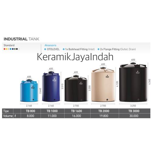 Jual PENGUIN TB1600 TB 1600 16000 LITER TANDON TANGKI TOREN INDUSTRI ...