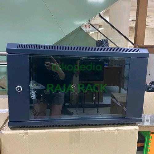Jual Wallmount Rack 6u Depth 500mm Single Door 19"' - Jakarta Pusat ...
