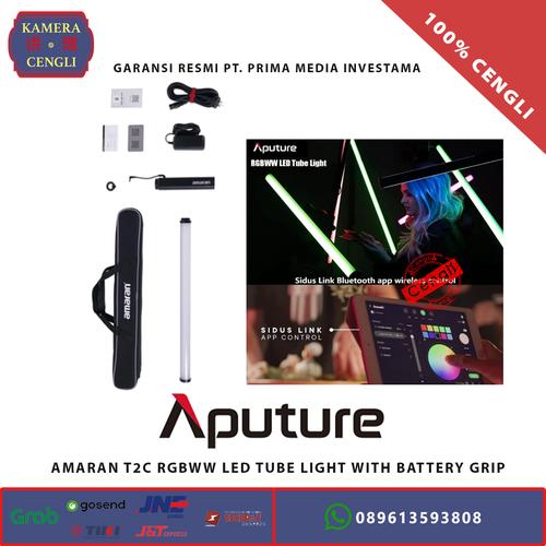 Jual Aputure amaran T2C / T 2C RGBWW LED Tube Light with Battery Grip ...