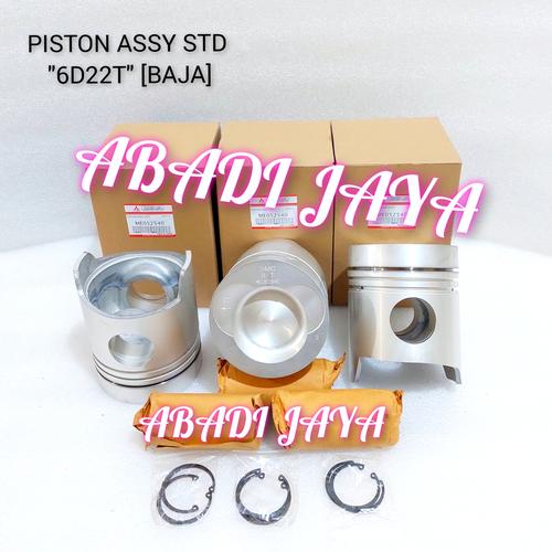 Jual PISTON SEHER ASSY MITSUBHISI FUSO 6D22 TURBO ME052540 ORIGINAL ...