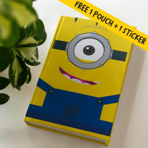 Jual Buku Notebook Journal Agenda, Polos dan dotted Minion - A5 Soft ...