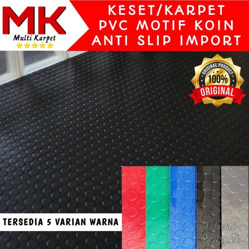 Jual Karpet Karet Koin / Rubber Mat Coin 40 x 60 Cm - Hitam - Kota ...