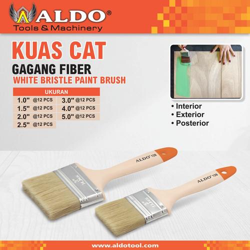 Jual KUAS CAT GAGANG FIBER TYPE : 128 MERK ALDO - 2.0" - Kota Surabaya ...
