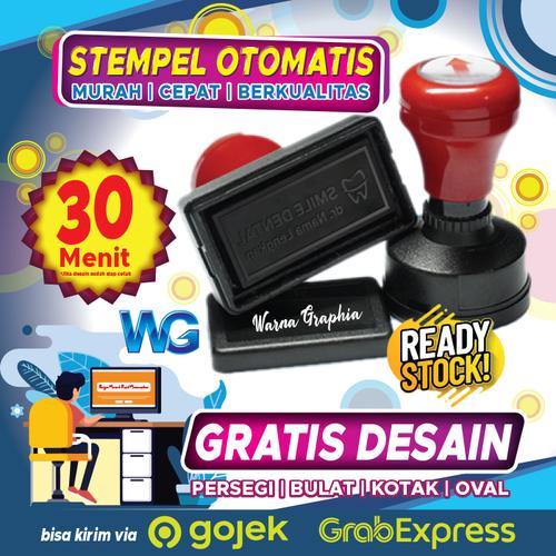 Jual Stampel Warna Otomatis Flash hanya 30minute - Jakarta Timur ...