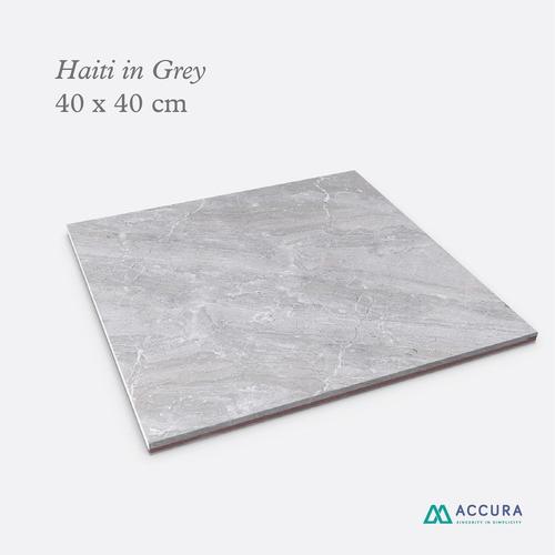 Jual KERAMIK 40X40 HAITI GREY , BEIGE GLOSSY - MULIA TILE - Grey - Kab ...