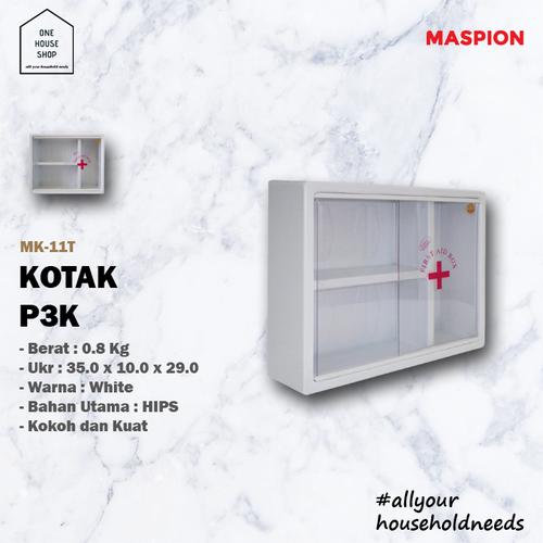 Jual Rak Dinding Kotak Obat P3K First Aid Kit Box Maspion MK-11 ...