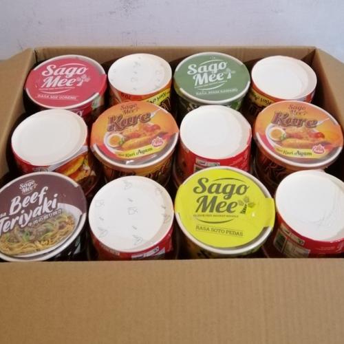Jual SAGO MEE 1 DUS ISI 24 CUP MIX (BOLEH PILIH RASA) SAGOMEE MIE ...