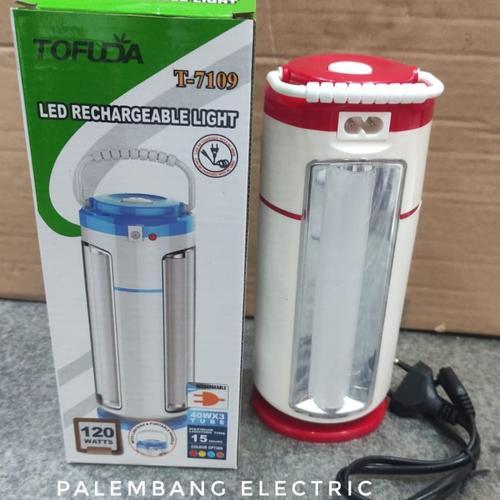 Jual Lampu emergency Tofuda-7109 / LED rechargeable light - Kota ...