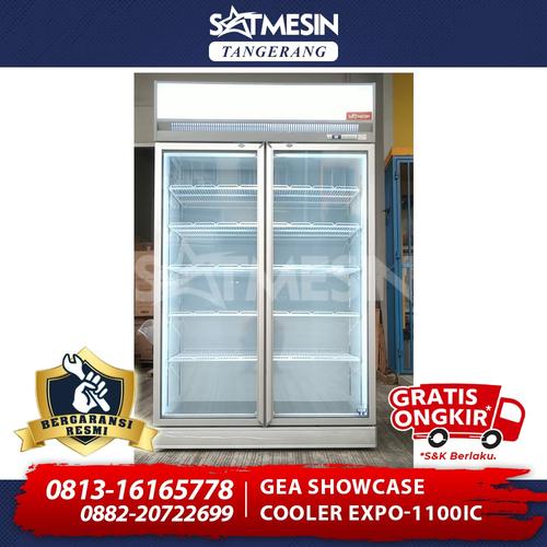 Jual SHOWCASE GEA EXPO-1100IC DISPLAY COOLER FAN COOLING 1195 L 2 PINTU ...