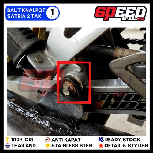 Jual Probolt Baut Knalpot Suzuki Satria Hiu 2 Tak 2Tak Stainless ...