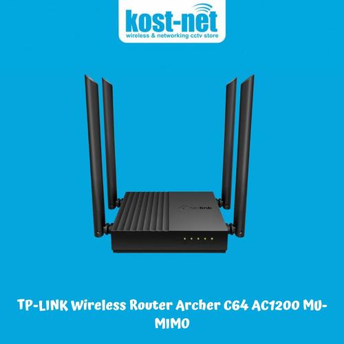 Jual TP-LINK Wireless Router Archer C64 AC1200 MU-MIMO - Kab. Sleman ...